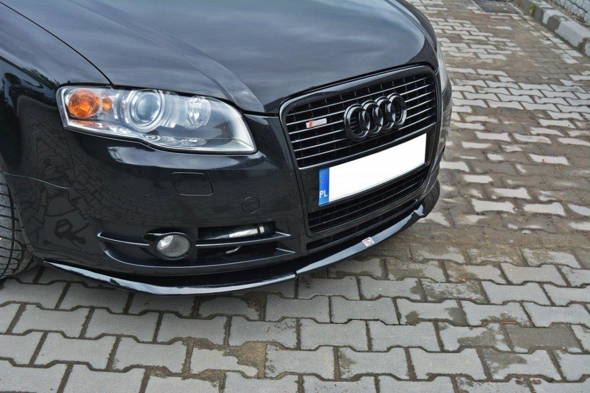 Front Diffuser V.2 Audi A4 B7 schwarz Hochglanz – Oldtimer Thimm