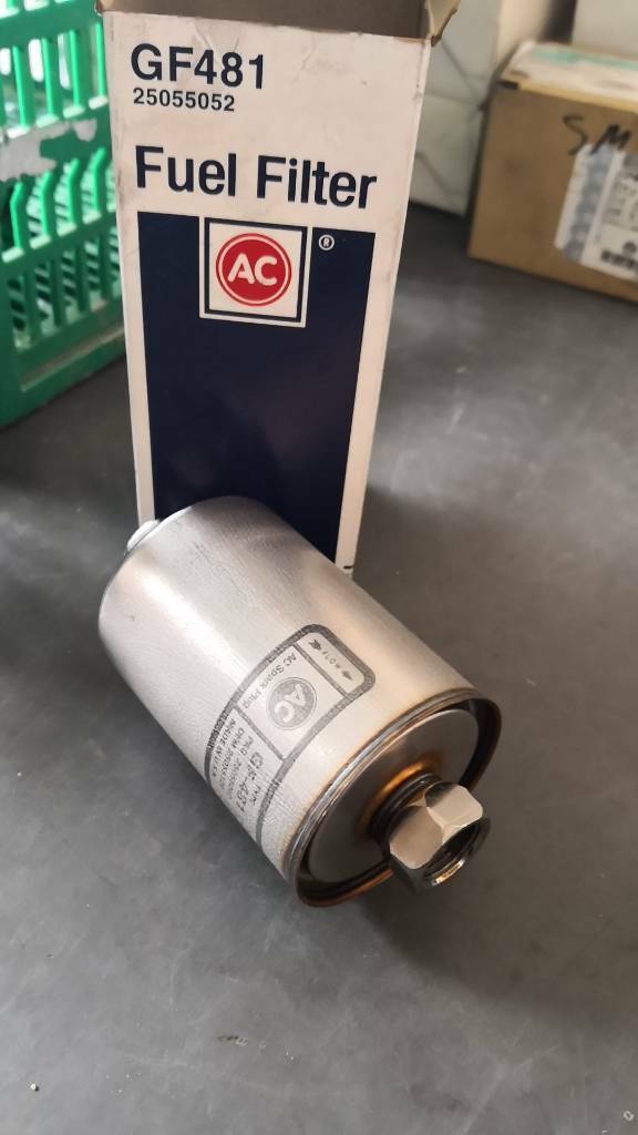 AC Delco Kraftstofffilter GF481 Neu Original Chevrolet Daewoo ...