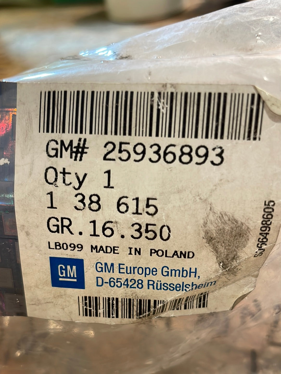 Original GM Opel Insignia A Türgriff vorne rechts Neu – Oldtimer Thimm